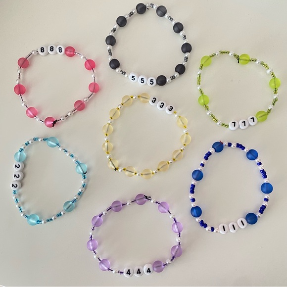 Jewelry | Angel Number Inspired Beaded Bracelets | Poshmark